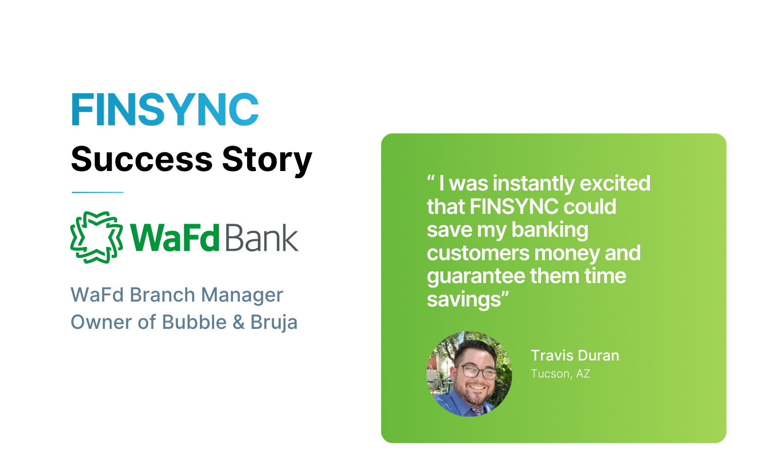 FINSYNC Spotlight Interview with Travis Duran: Banker and Entrepreneur ...