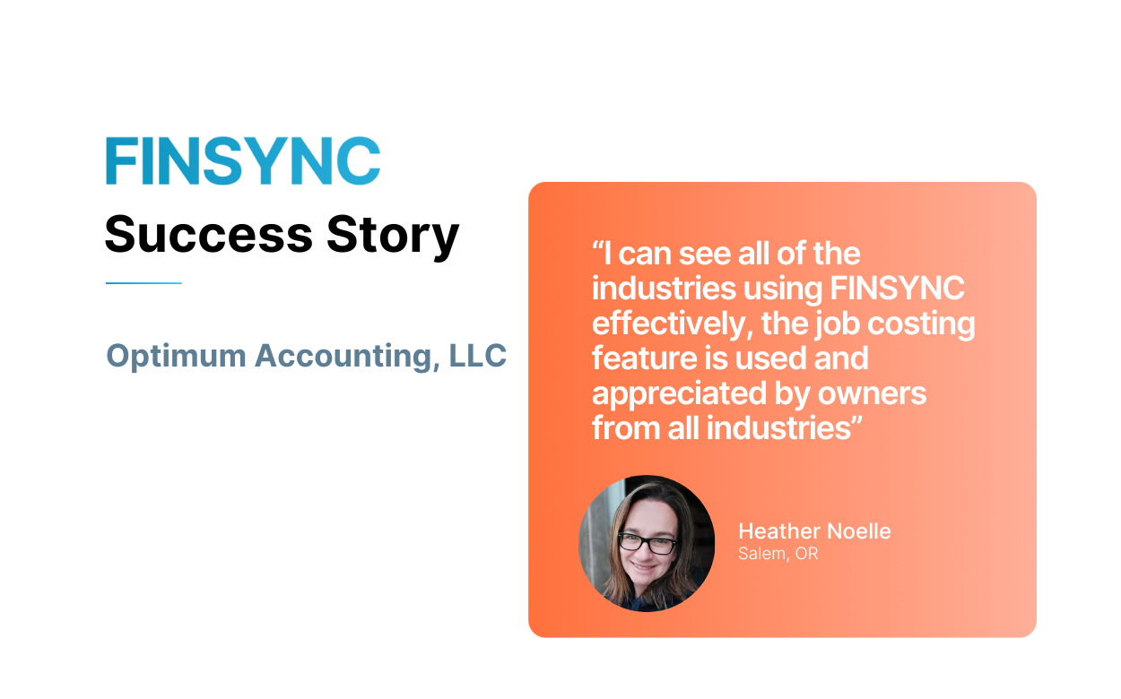 FINSYNC Spotlight Interview - Heather Noelle, Optimum Accounting - FINSYNC