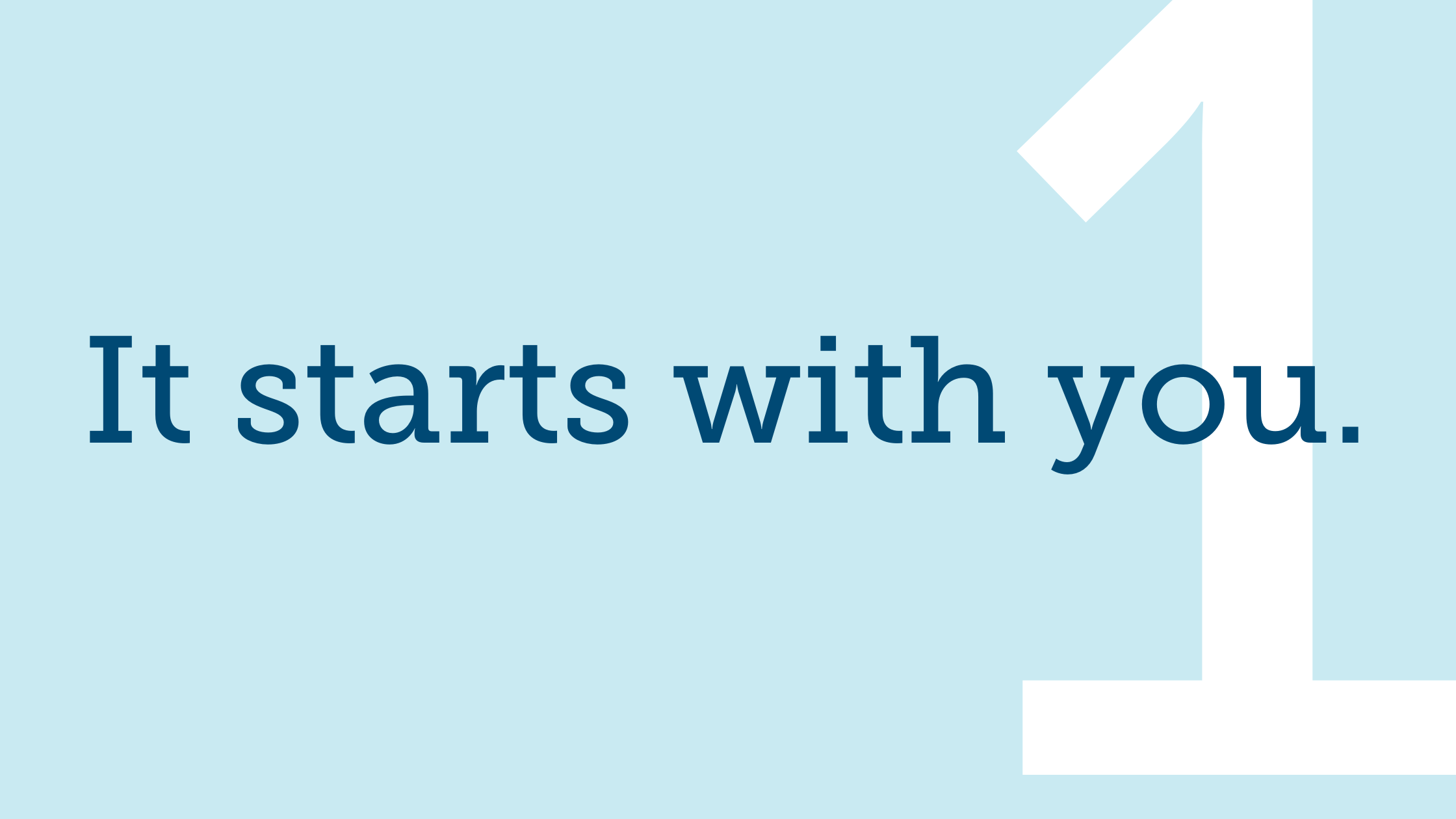Business Principle #1: It starts with you. - FINSYNC
